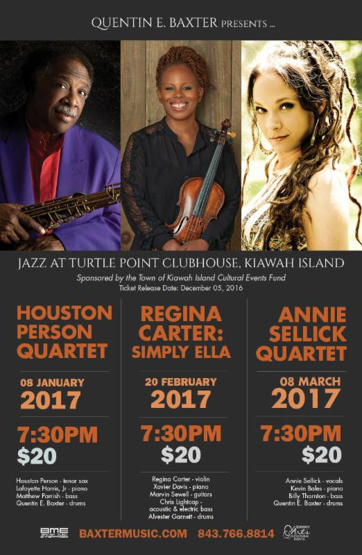 Kiawah Arts Council – Jazz at Turtle Point Clubhouse – Tidelines