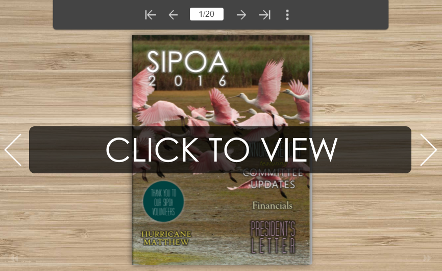 SIPOA 2016 Annual Report e-magazine – Tidelines