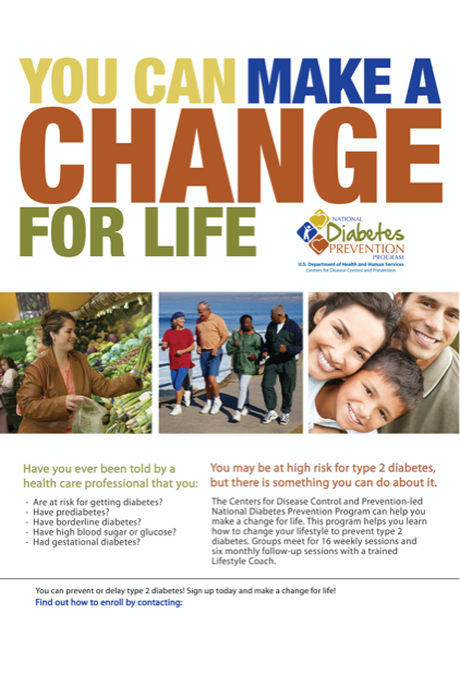 National Diabetes Prevention Program – Tidelines