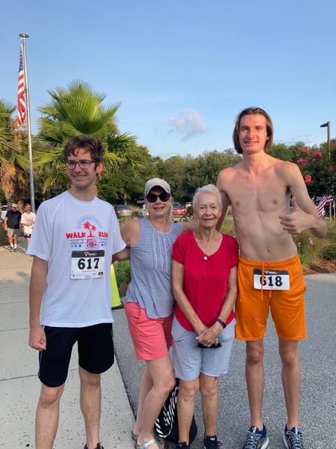 Another Fun Run/Walk at The Lake House – Tidelines